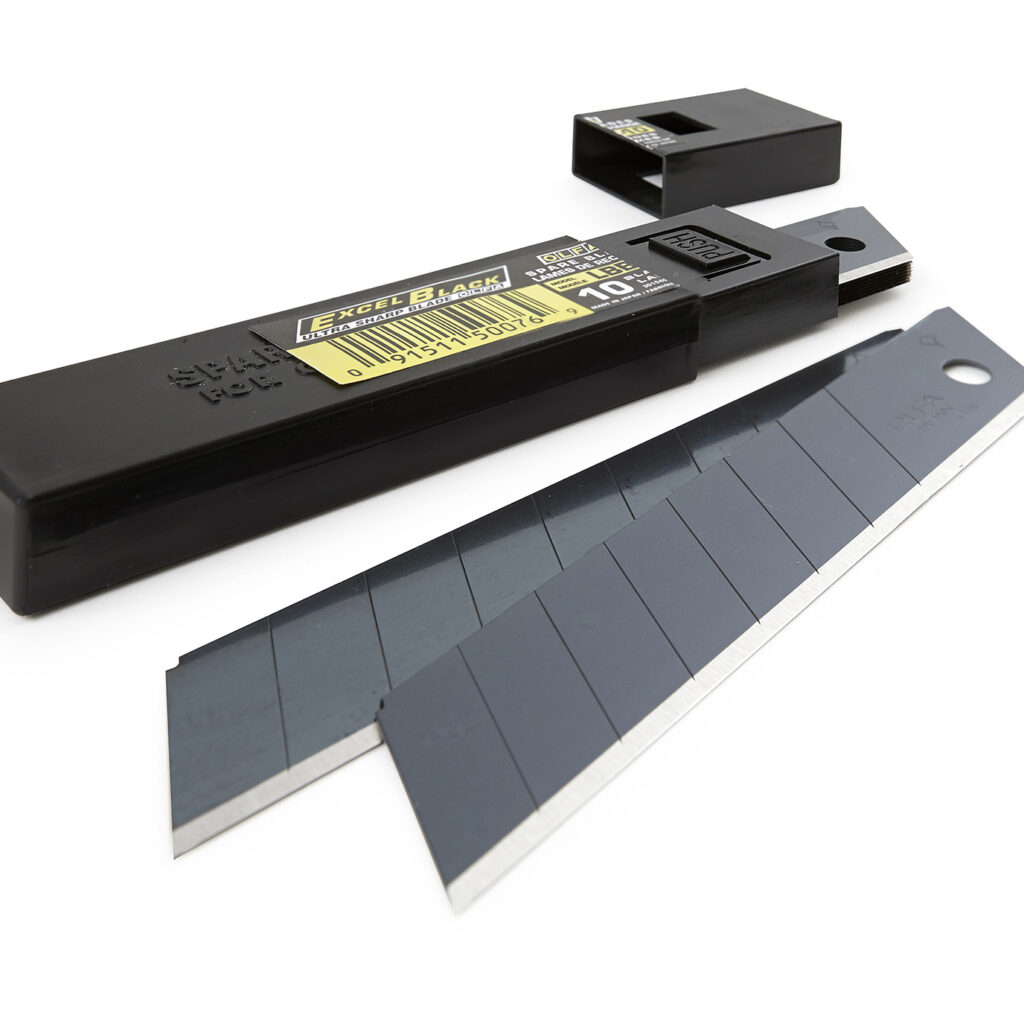 OLFA 18mm Black Ultra-Sharp Snap-off Blades - Stefan Diedericks Knives and Supplies