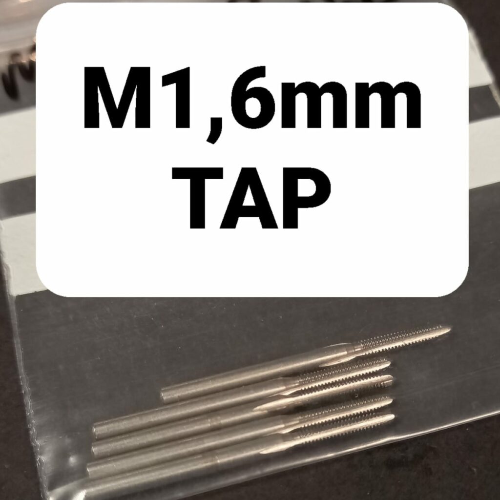 M1,6 x 0,35 Metric Tap - Stefan Diedericks Knives and Supplies